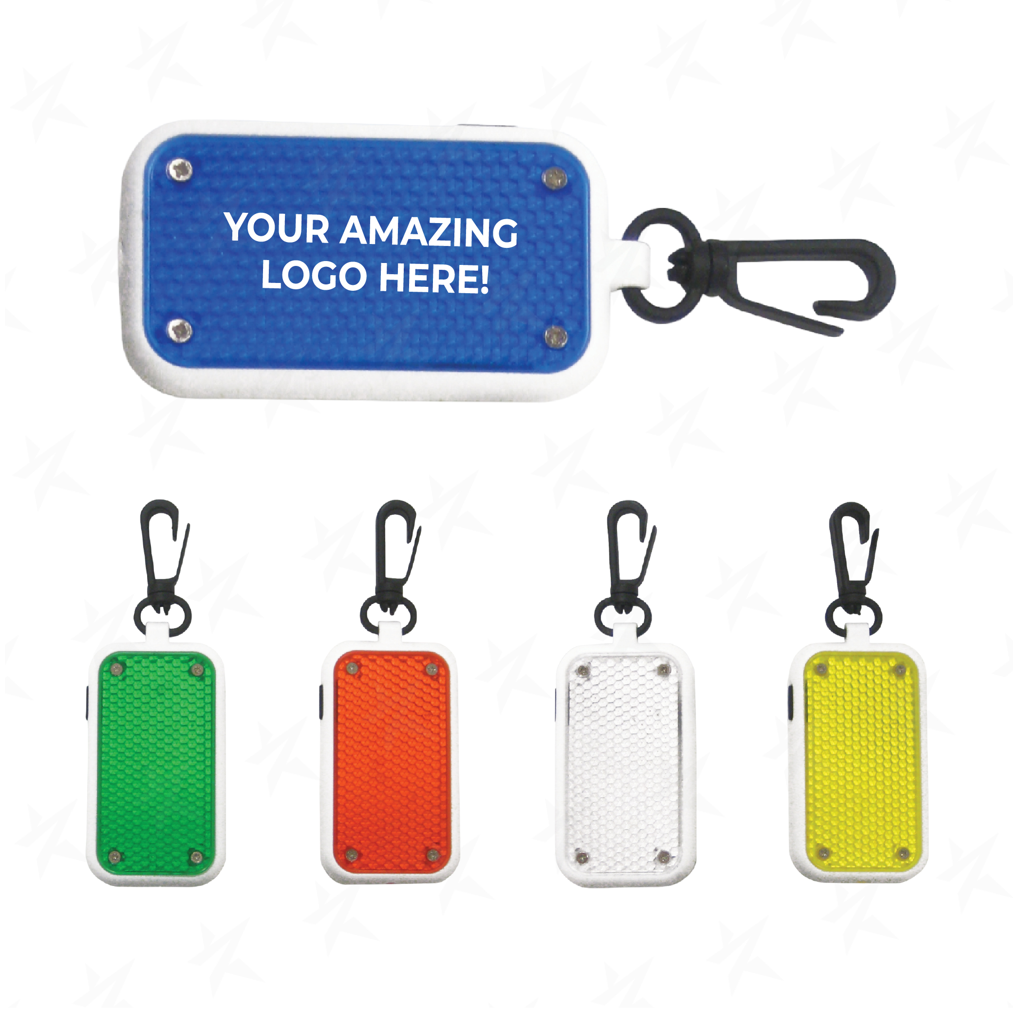 Reflective Clip-On Safety Light